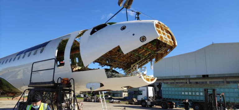 Engineering Specialists Perform Successful Teardown on Embraer 190 | JMC Aviation