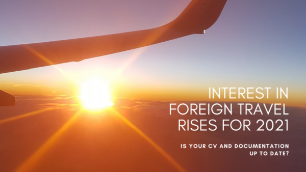 Interest In Foreign Travel Rises For 2021 | JMC Aviation